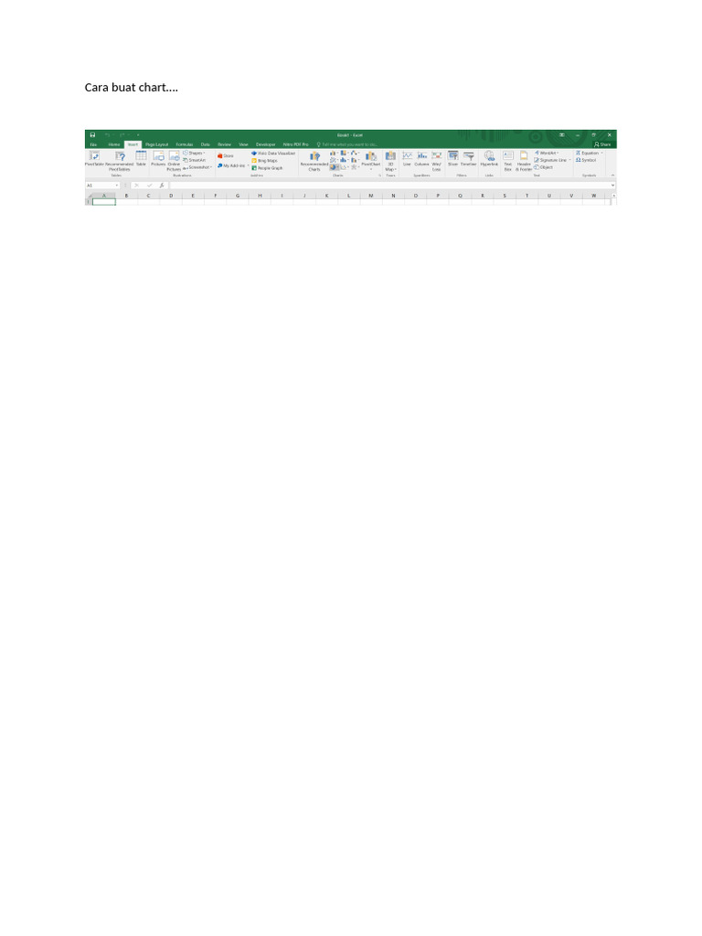 Cara Buat Chart | PDF