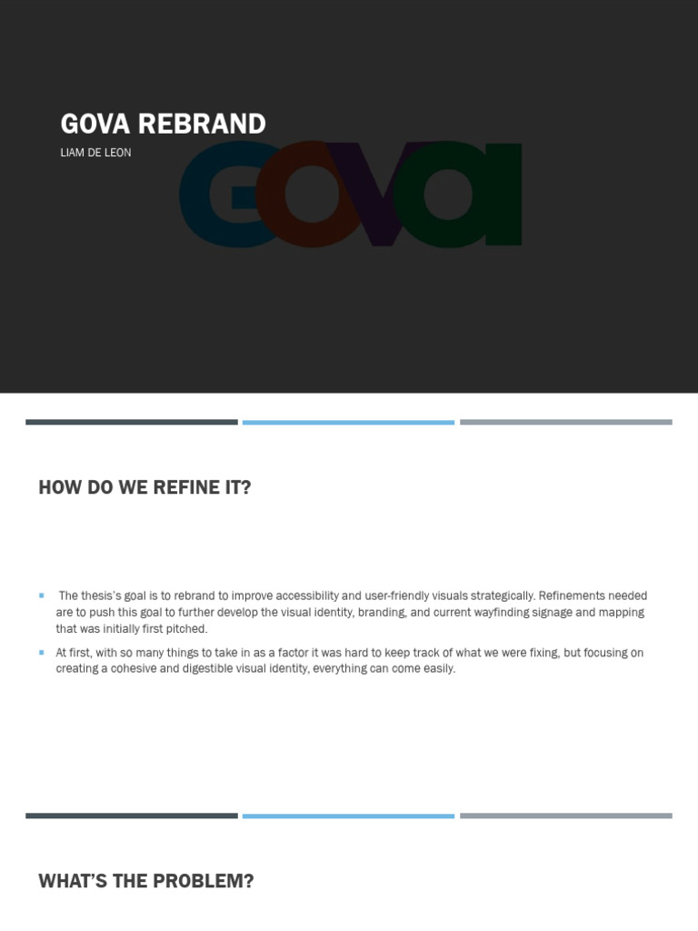 Gova Rebrand | PDF