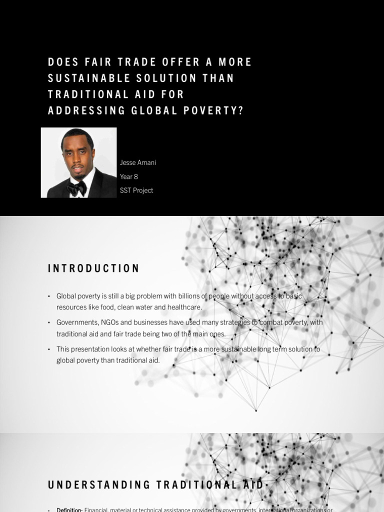 Does Fair Trade Offer A More Sustainable Solution Than Traditional Aid ...