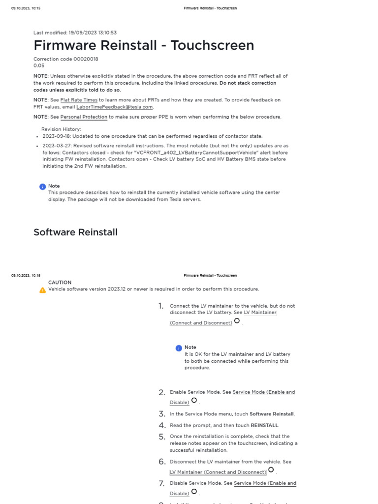 X - Firmware Reinstall - Touchscreen | PDF | Computer Science | System Software