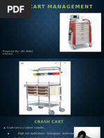 Crash Cart Preparation | PDF | Medical Specialties | Clinical Medicine