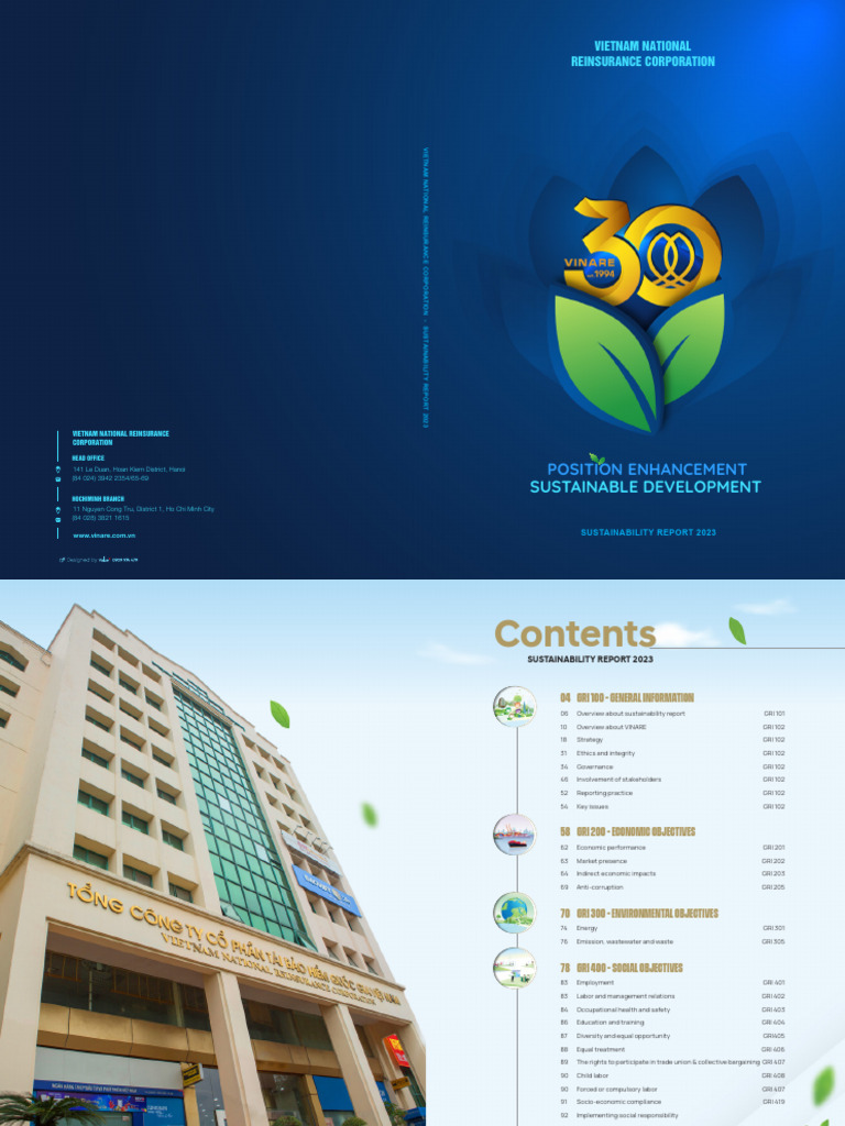 Vinare (2024) - Sustainability Report 2023 | PDF | Risk Management | Risk