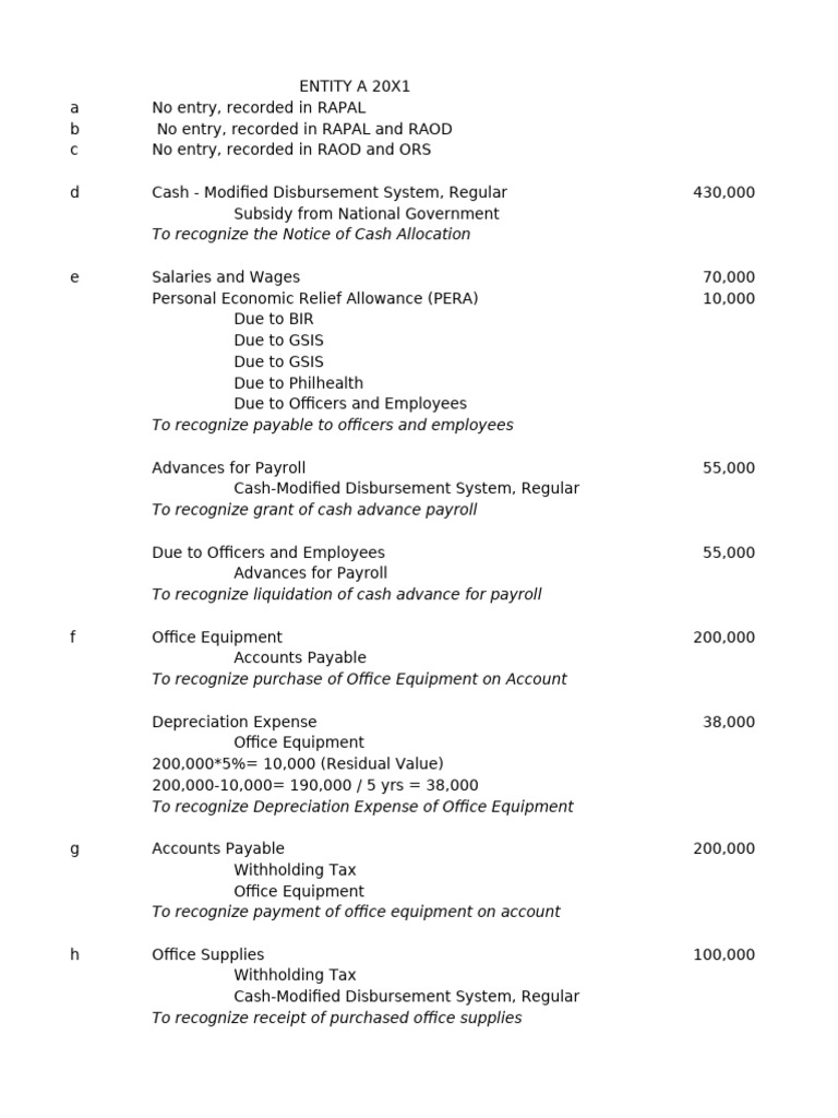 3-7 Exercise Review (JAX) | PDF | Payroll | Receipt