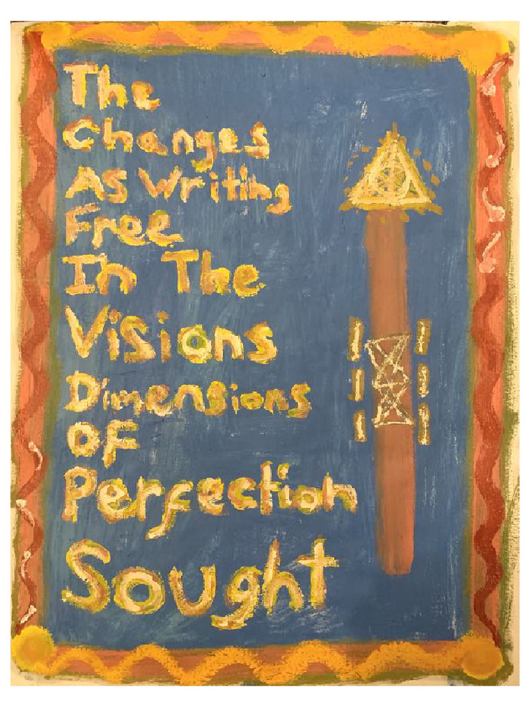 The Changes As Writing Free in The Visions' Dimensions of Perfection ...