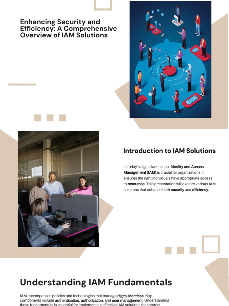 IAM Solutions: Enhancing Security & Efficiency | PDF