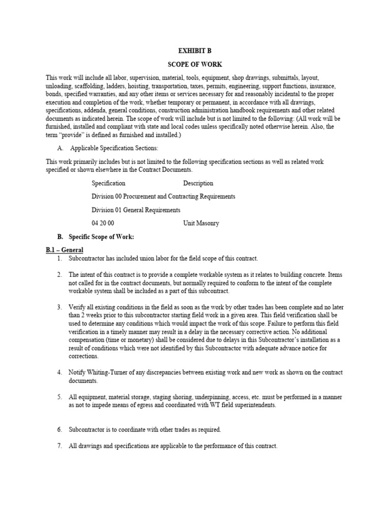 04A - Masonry | PDF | Specification (Technical Standard) | Masonry