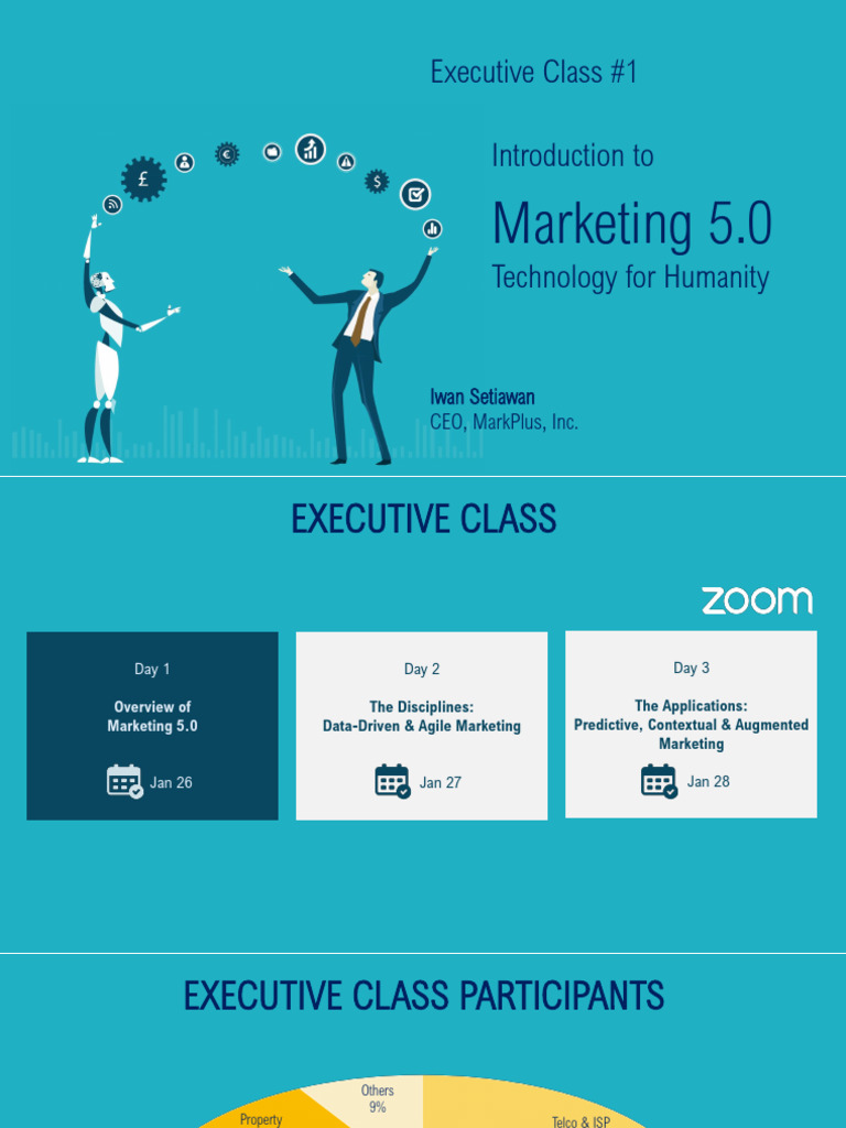 (Marketing 5.0 Executive Class) #1 Intro To Marketing 5.0 | PDF | Millennials | Big Data