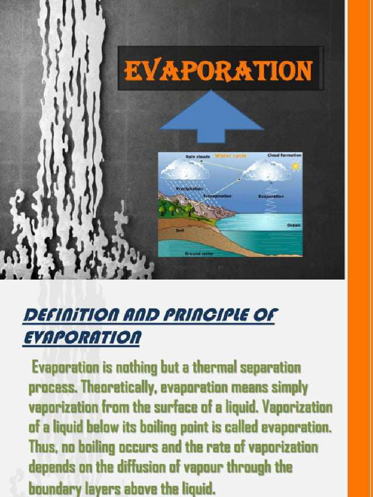 Evaporation | PDF
