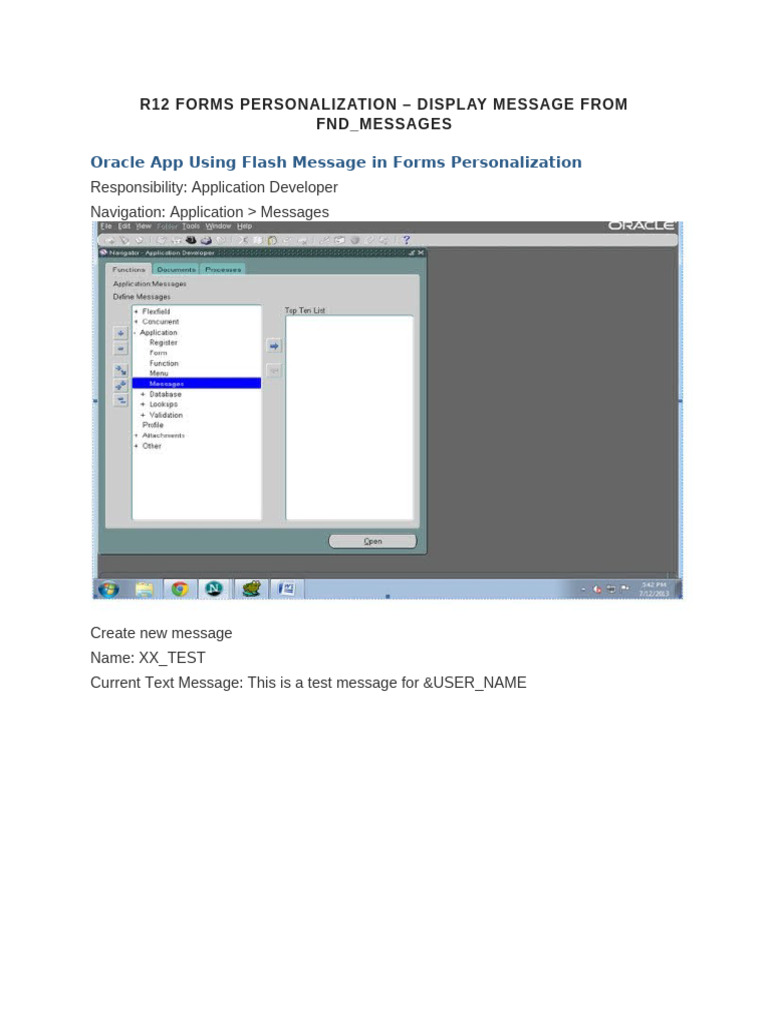 AOL MEssages Forms Personalizations | PDF
