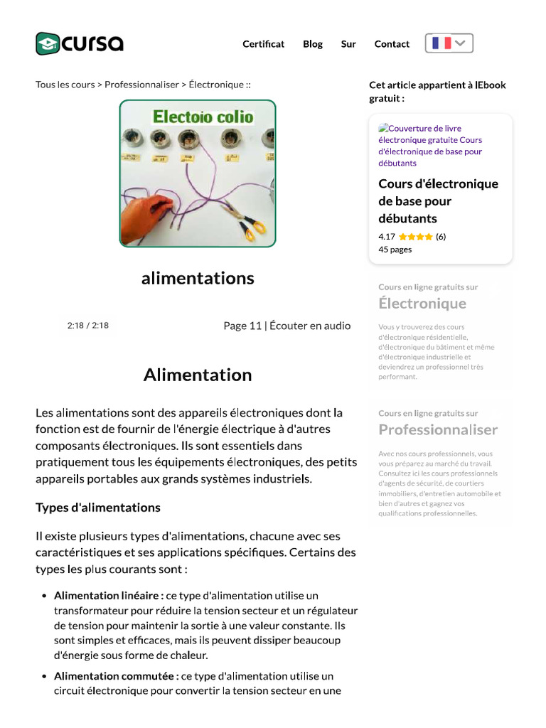 11-alimentation | PDF