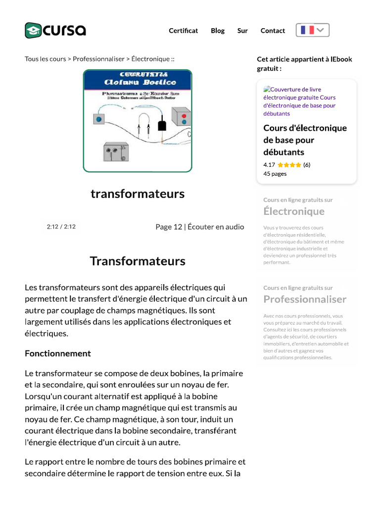 12 Transformateur | PDF