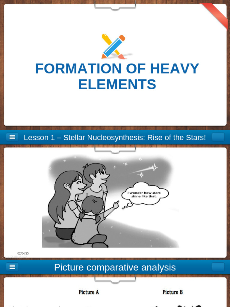 Lesson 1 Physical Science Edited | PDF | Stars | Nuclear Fusion