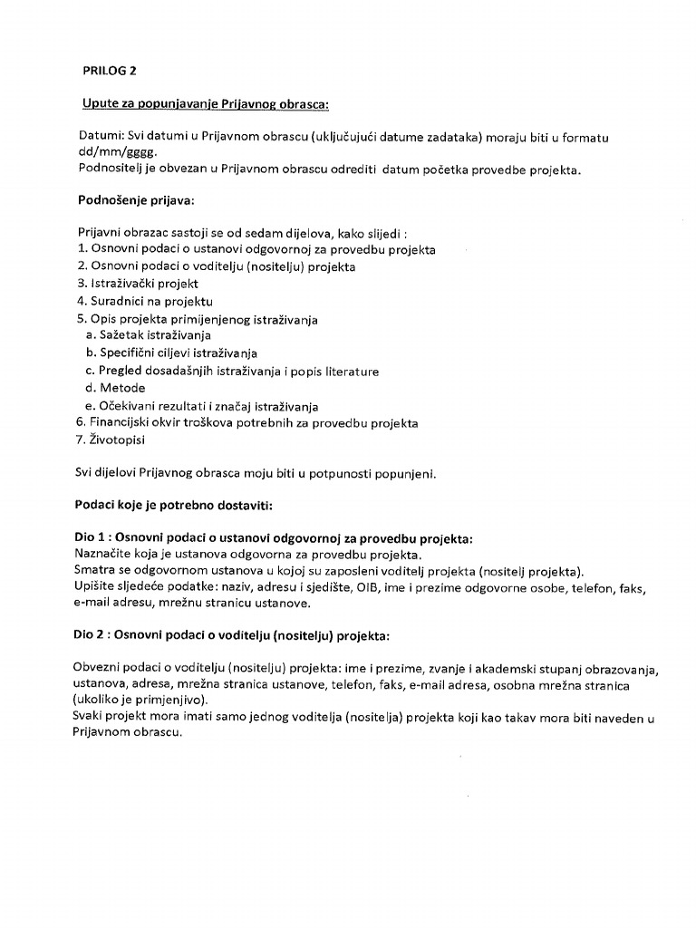 Prilog 2 | PDF