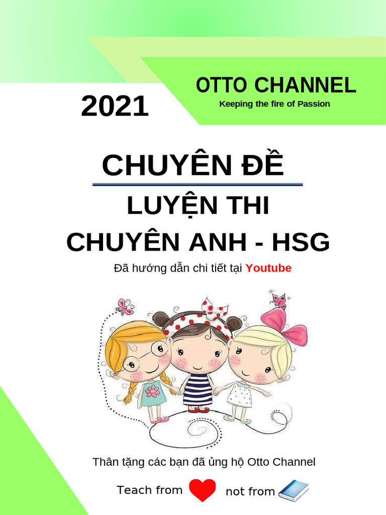 Otto Channel - Chuyên Đề Thi Chuyên Anh - HSG | PDF