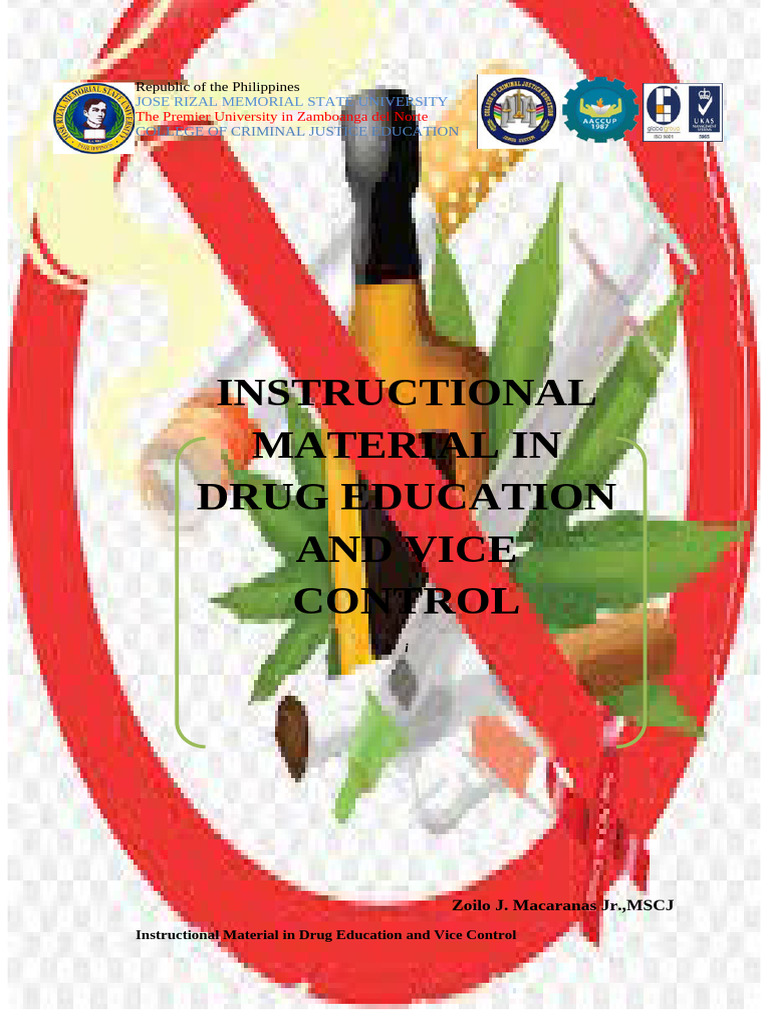 Ccje Dap Cdi 8 Drug Education and Vice Control | PDF | Opium ...