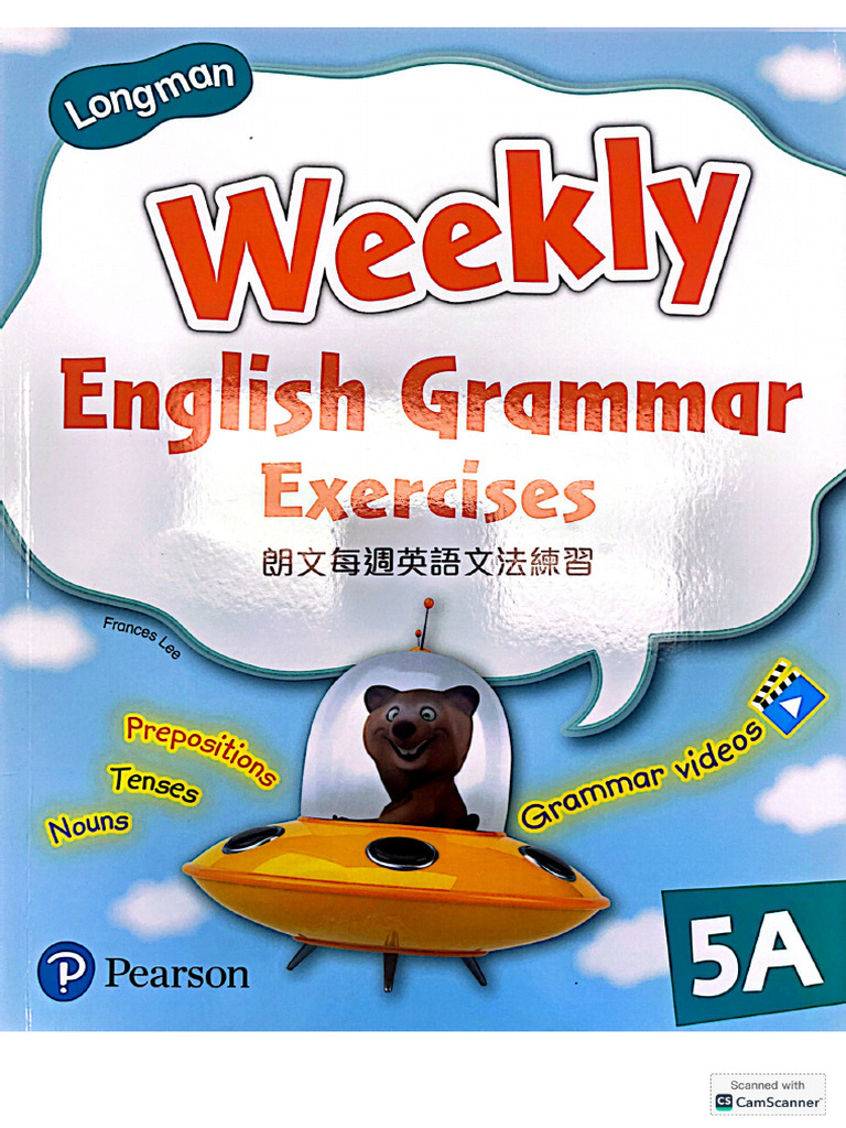Weekly English Grammar Exercises 5A Week1-11 | PDF
