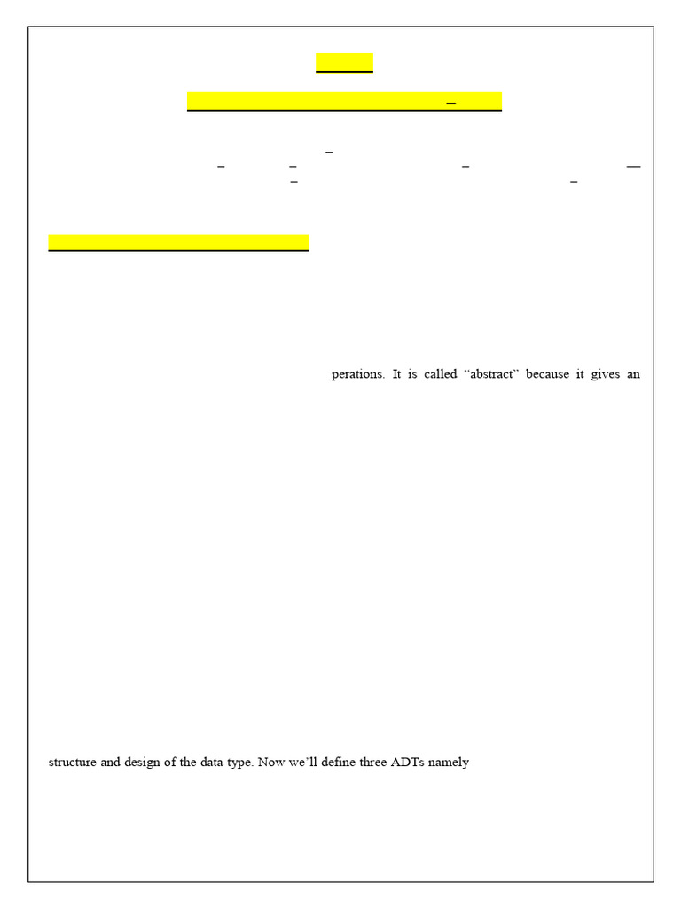 1_UNIT I(DS)-merged | PDF | Data Type | Software Engineering