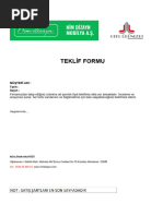 Excel Fiyat Teklif Şablonu | PDF