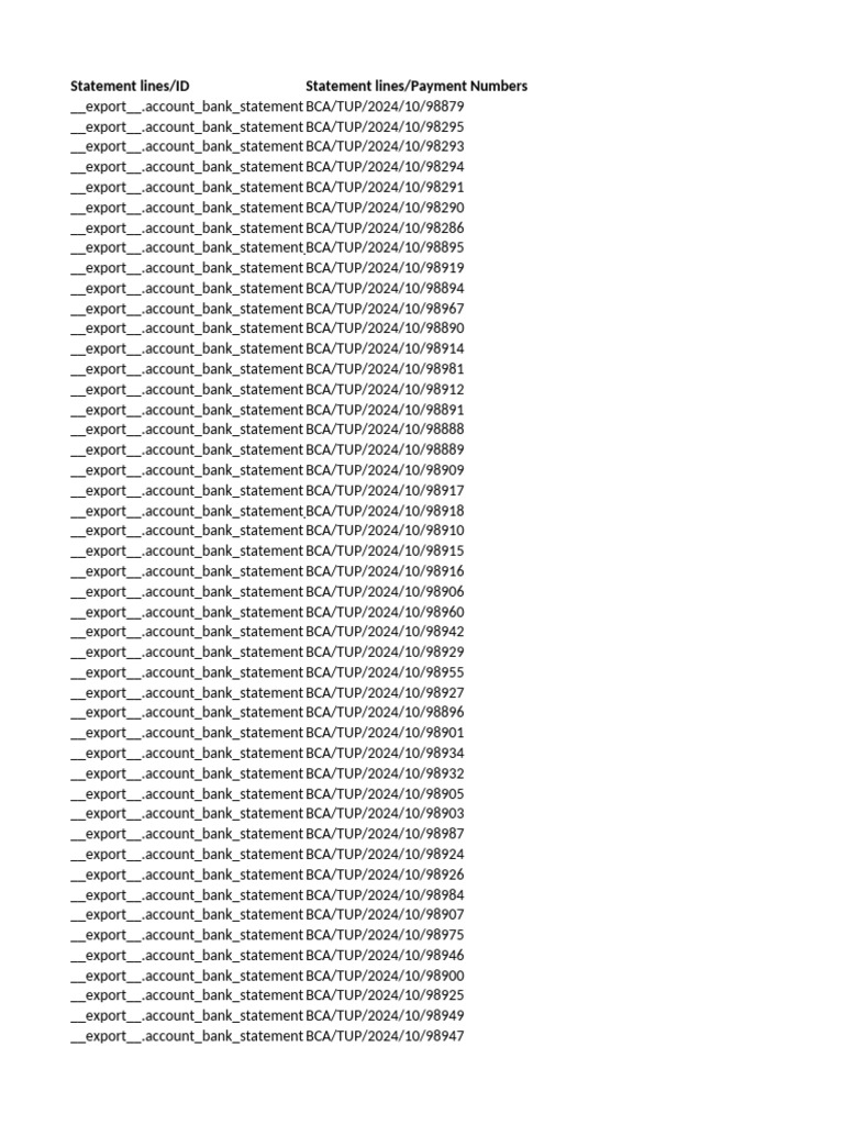 Inject Payment Number | PDF