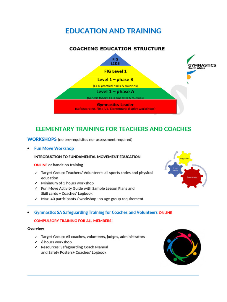 Updated Education and Training Programs | PDF | Educational Technology ...