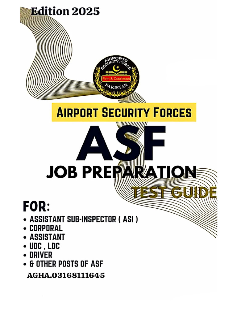 Asf Asi Solved Past Papaers | PDF Asf Asi Solved Past Papaers | PDF