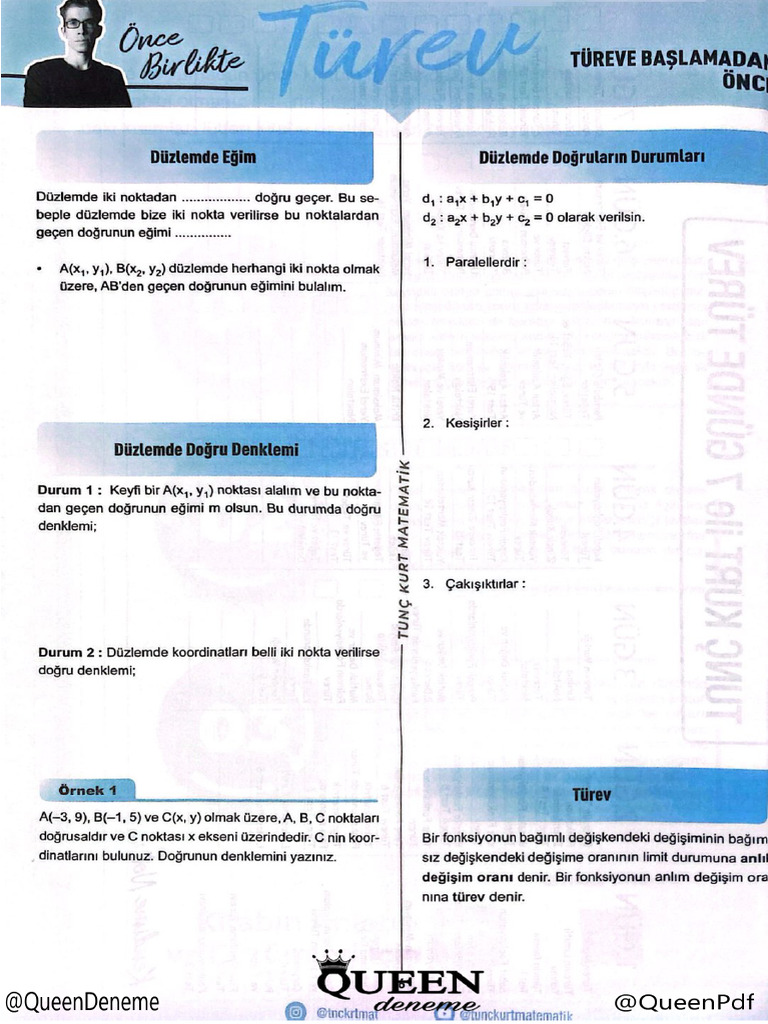 2025 Tunç Kurt Türev | PDF