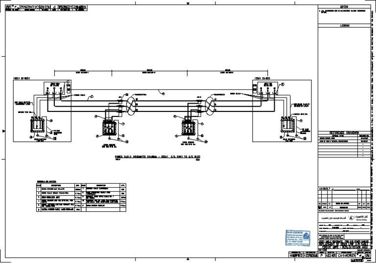 132kV Power Cable Schematic Drawing | PDF | Electrical Components ...