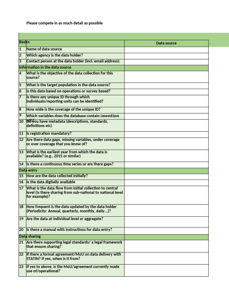 Mapping Tool New Admin Data Source Template - en | PDF