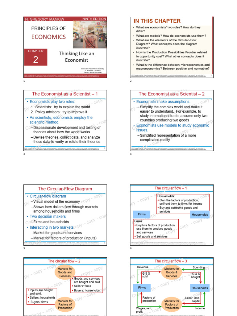 Micro - Chapter 2 - Student - Economic Thinker | PDF | Economics | Economies
