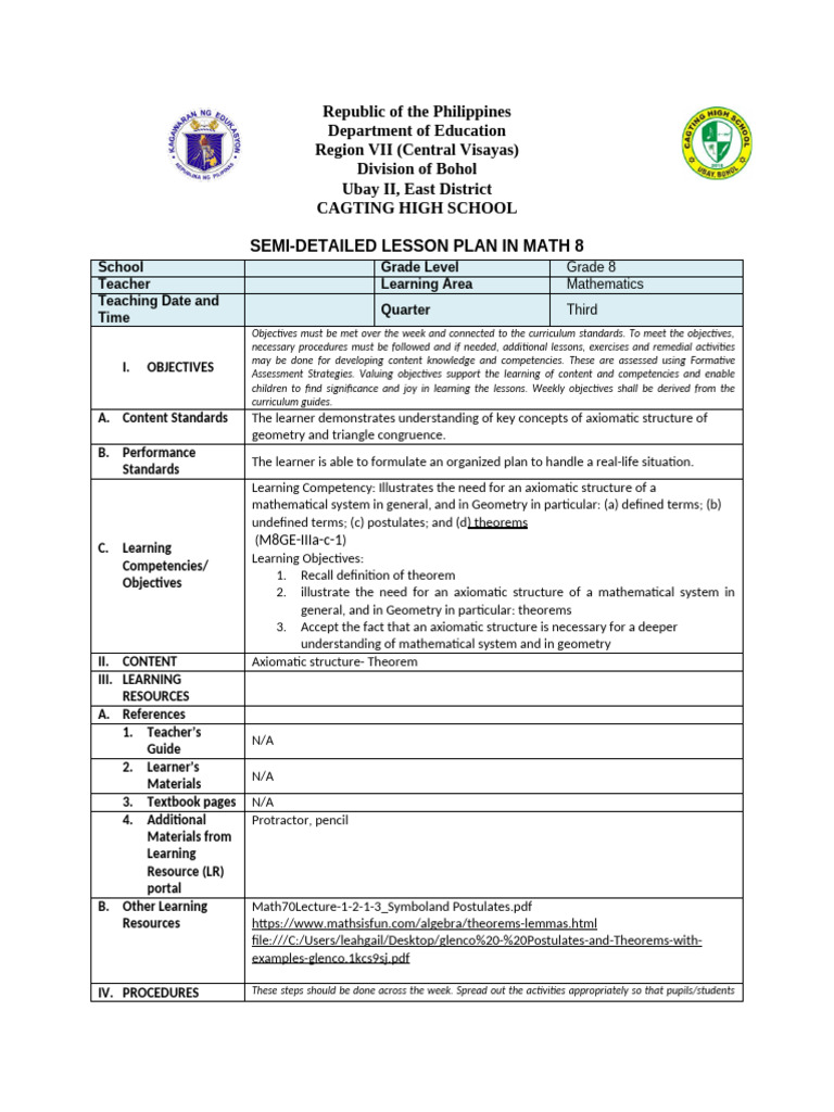 III-Day 11 | PDF | Theorem | Axiom