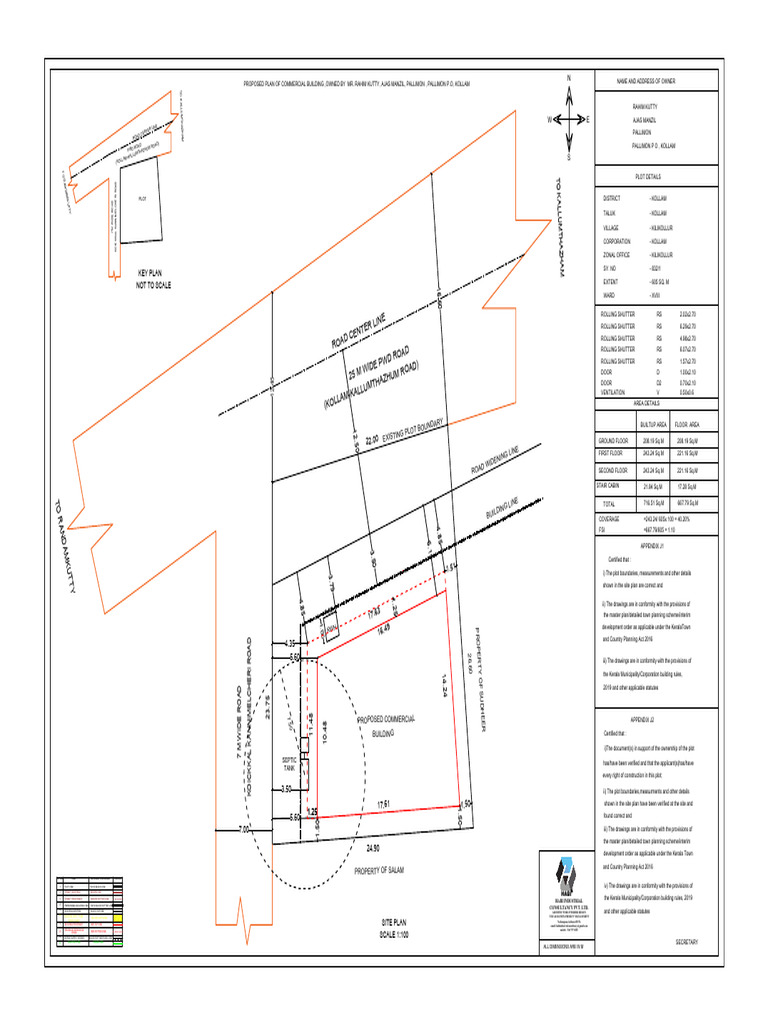 Koikkal New Building Site Plan | PDF