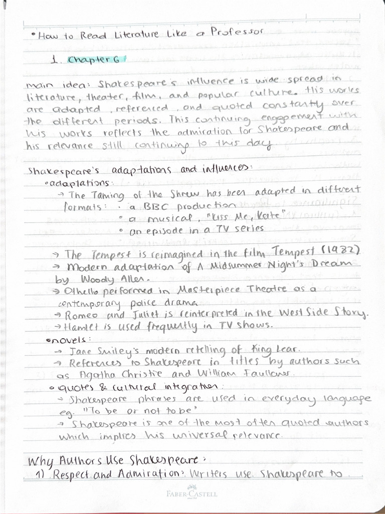 How To Read Literature Like A Professor | PDF