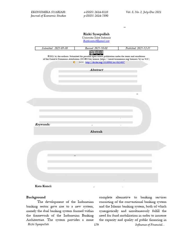 The Influence of Financial Ratio and Corporate Governance On Financial Distress in Indonesian ...