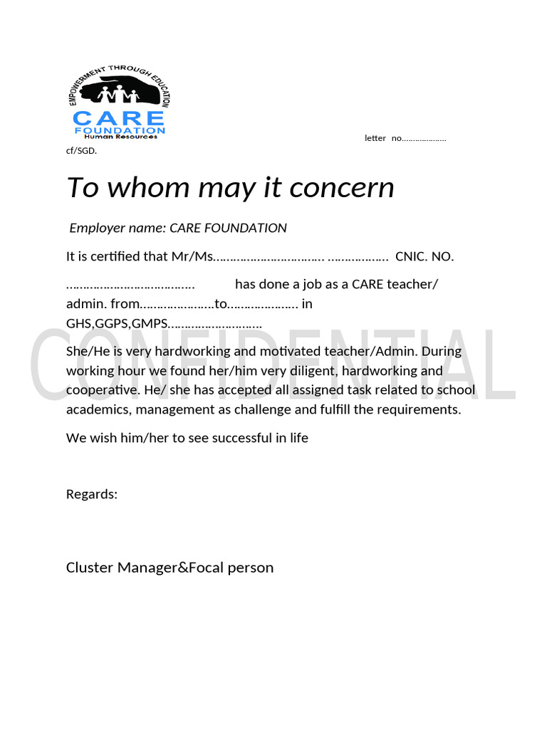 EXPERIENCE LETTER (1) | PDF