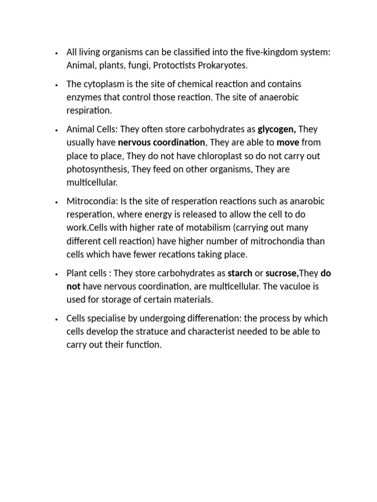 Role of Vacuoles in Plant Cells | PDF