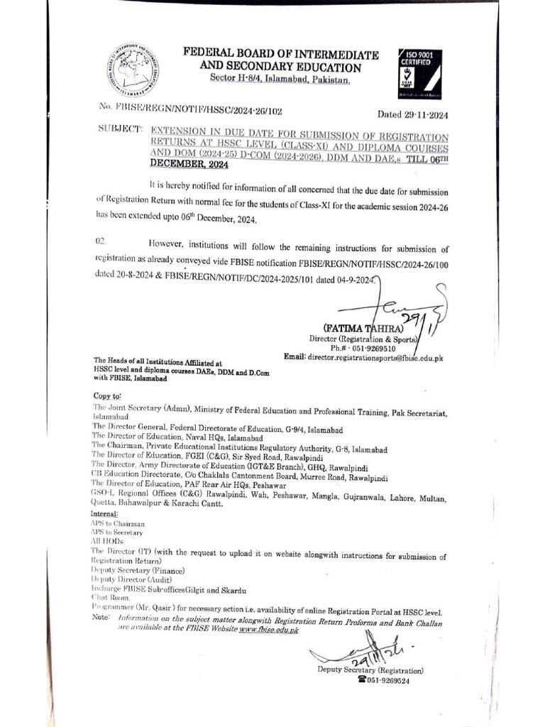 Extension HSSC Registration 24 26 | PDF