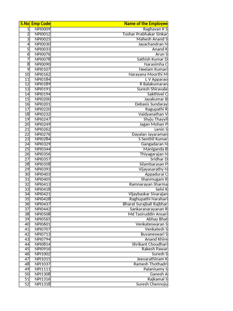 NPI Master Data To Minbang Team | PDF