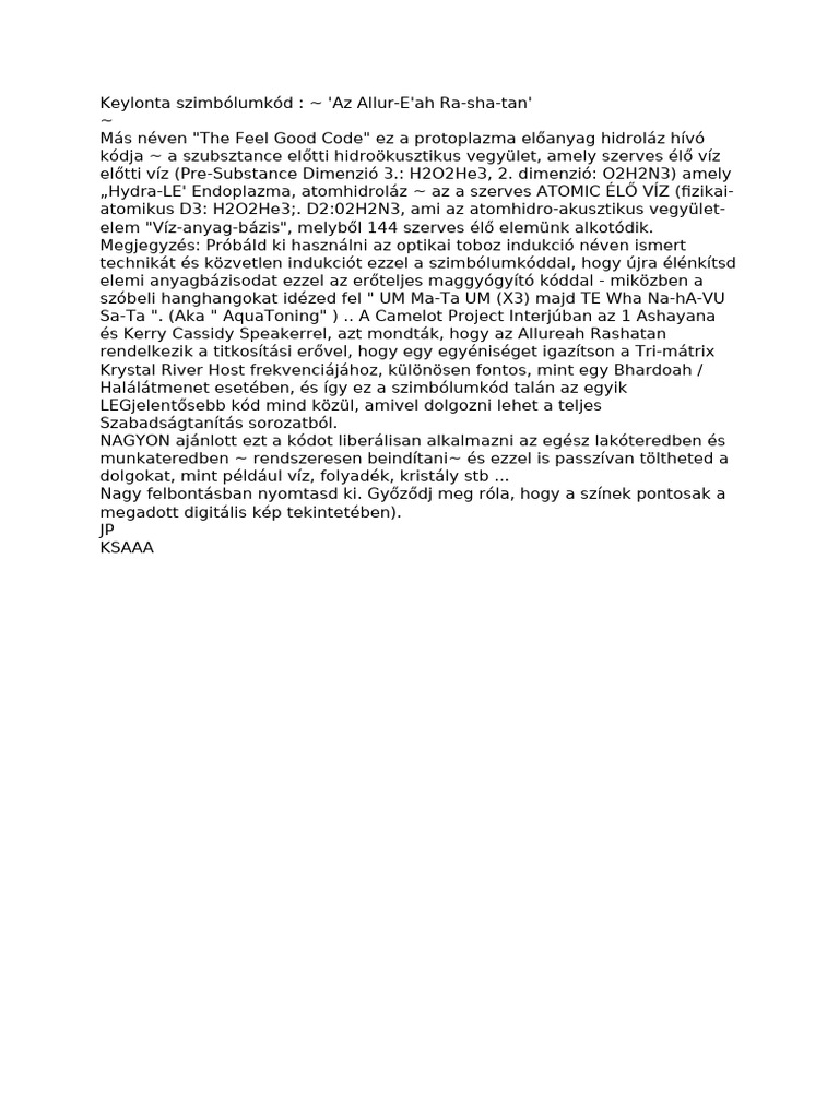 Keylonta szimbólumkód | PDF