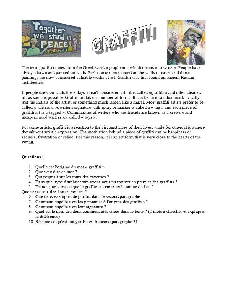 Graffiti | PDF