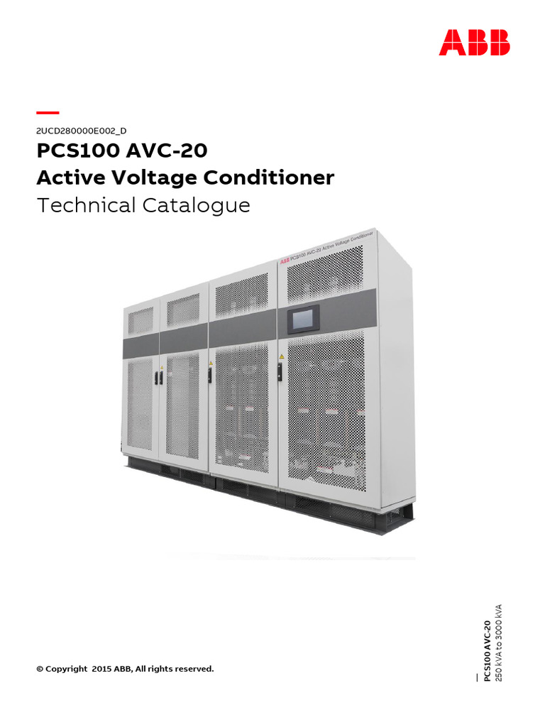 2UCD280000E002 - D PCS100 AVC-20 Technical Catalogue | PDF ...
