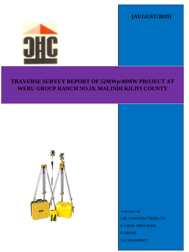 Traverse report | PDF