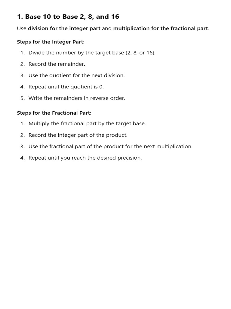 Number Systems | PDF