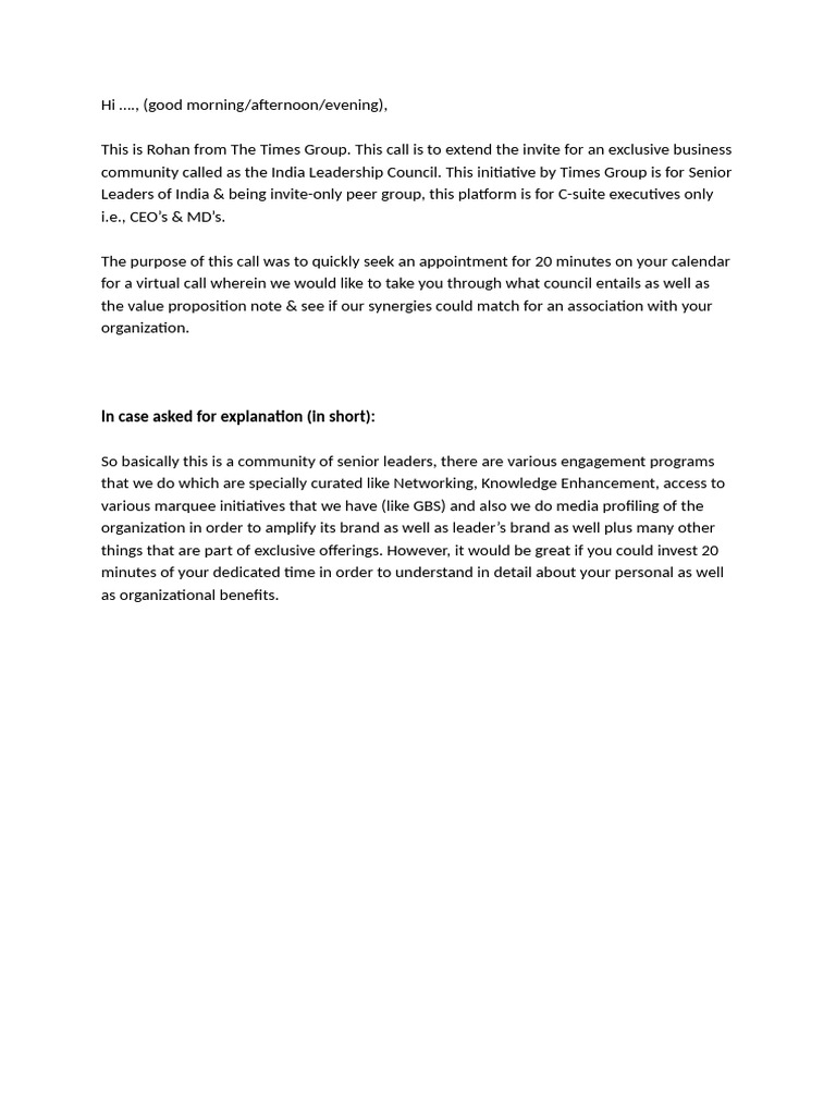 New Client Pitch | PDF