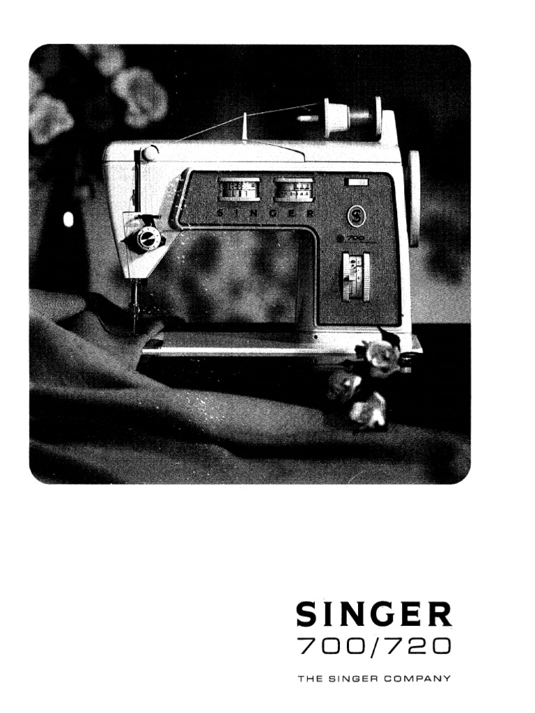 Singer 700 720 | PDF