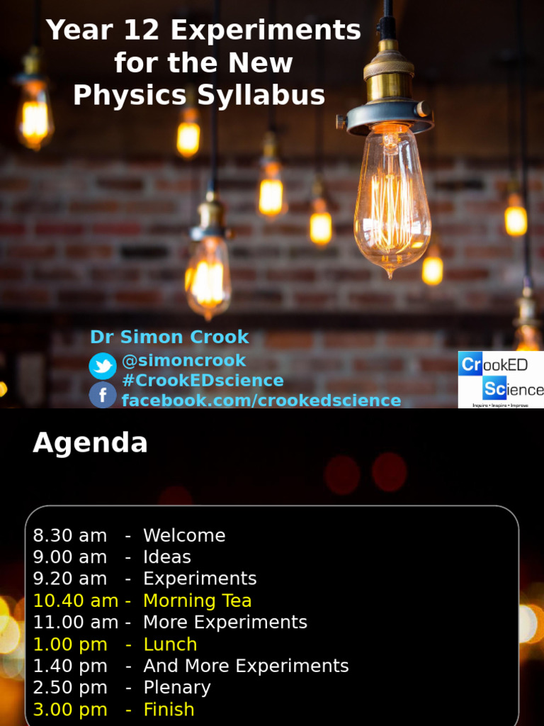 Year 12/13 Experiments For Physics | PDF