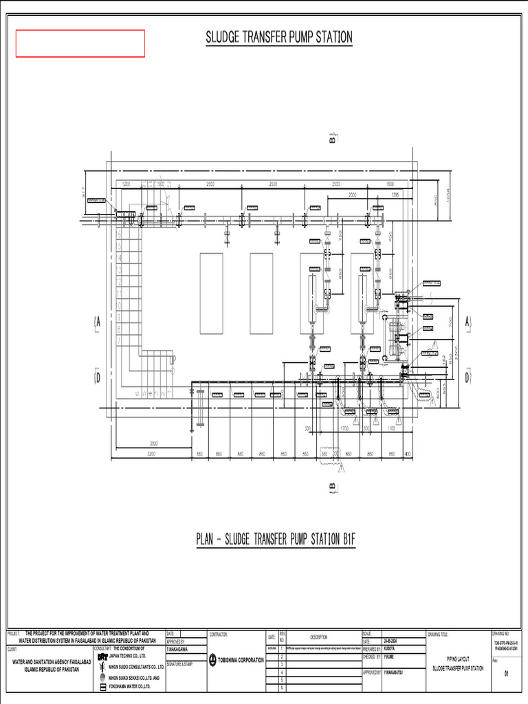 (Updated) 240924 SPS Piping Support Layout Drawing | PDF | Hydraulic ...