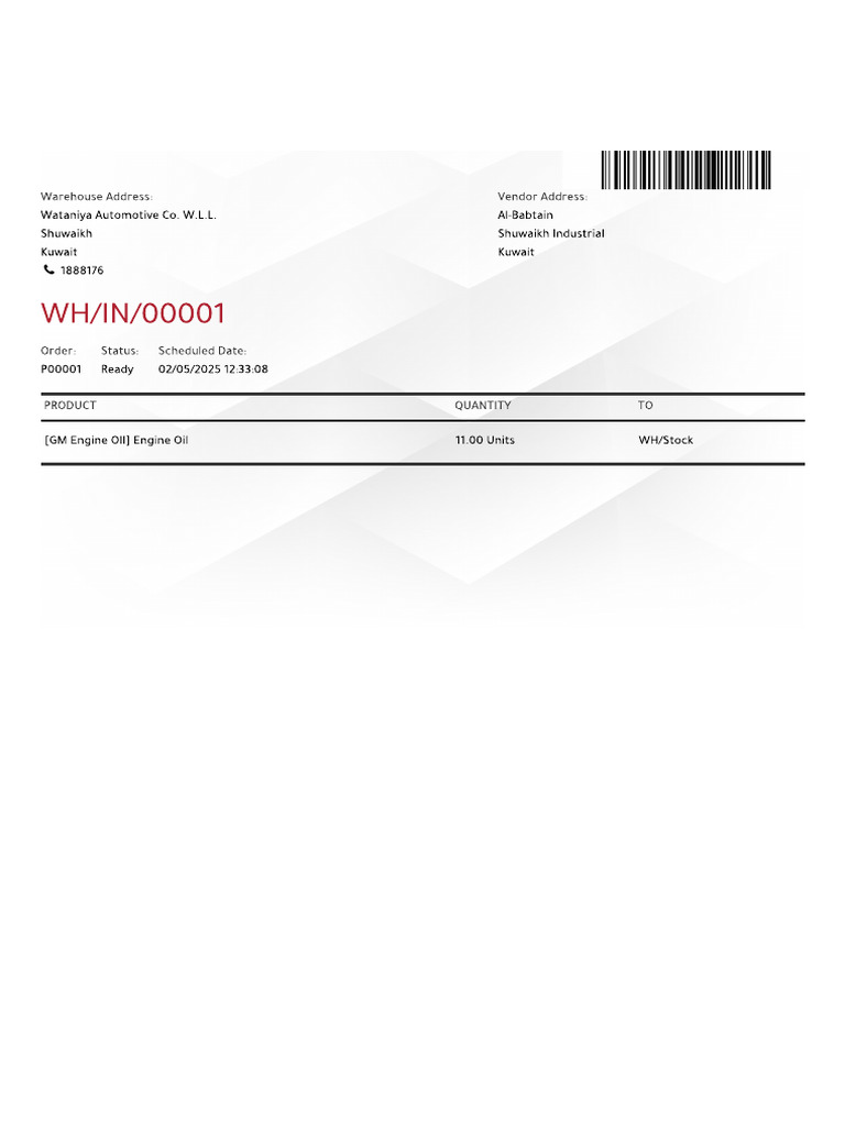 Picking Operations - Al-Babtain - WH - IN - 00001 | PDF