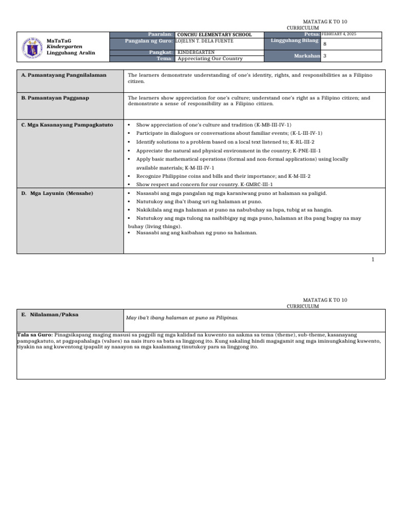 q3 w8 Day 2 - Dela Feunte | PDF
