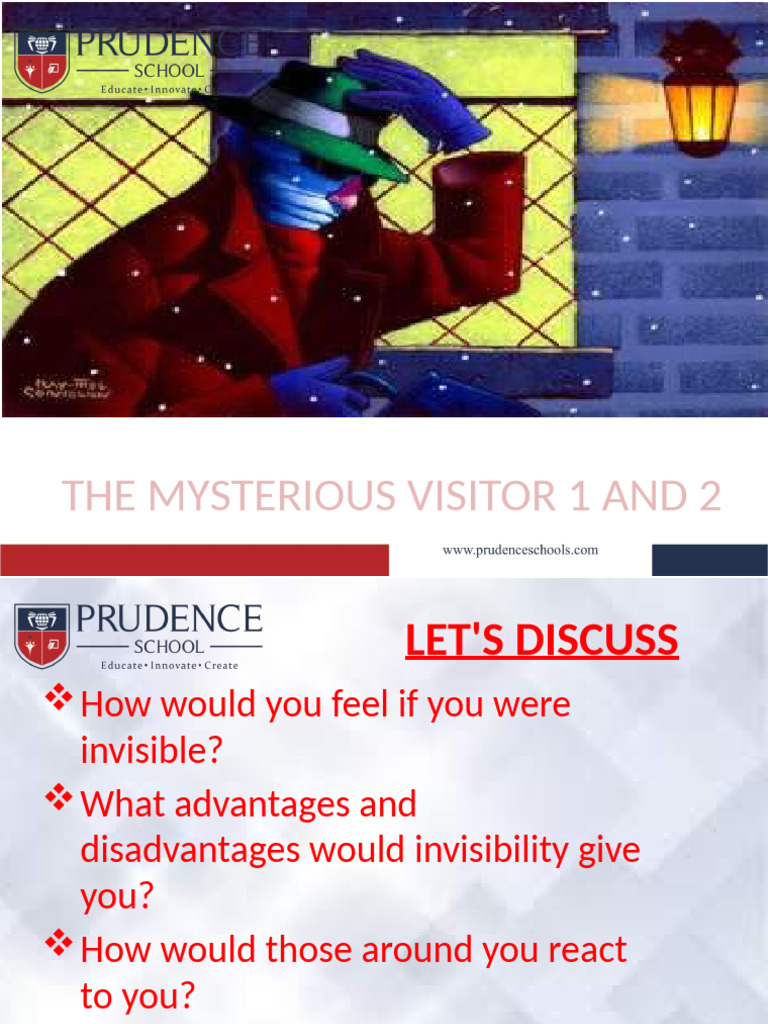 Mysterious Visitor | PDF | H. G. Wells