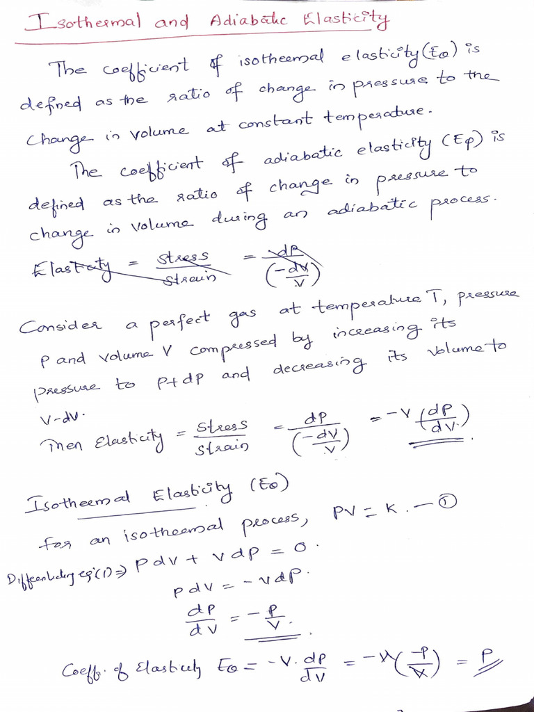 Thermal physics notes | PDF